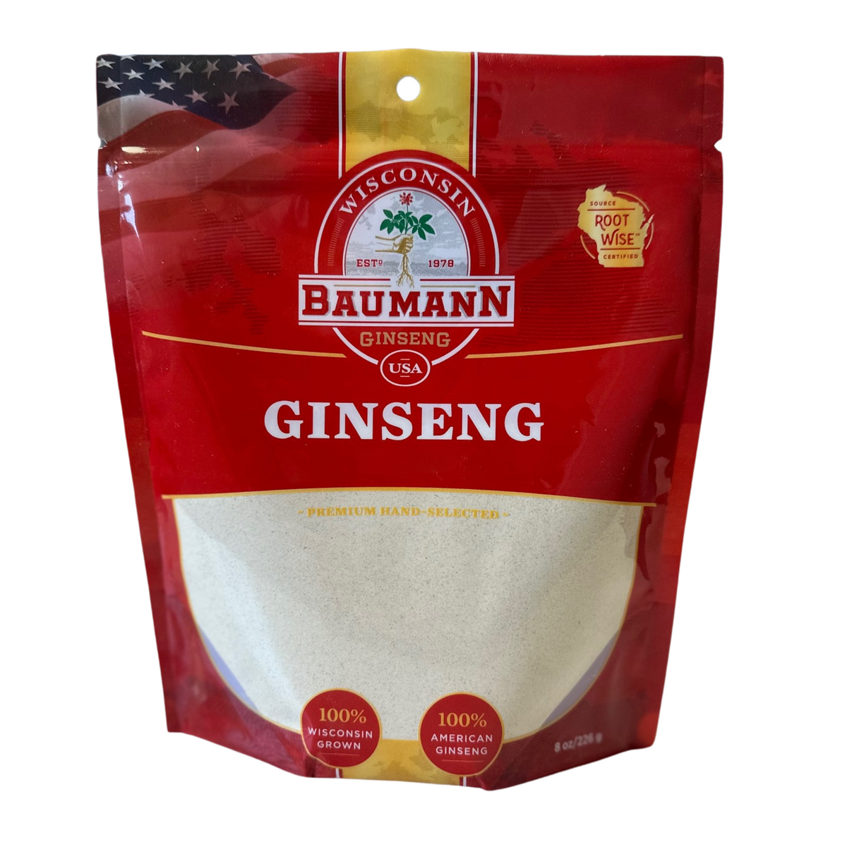 Wisconsin Ginseng Powder | American Ginseng Powder — Baumann Ginseng